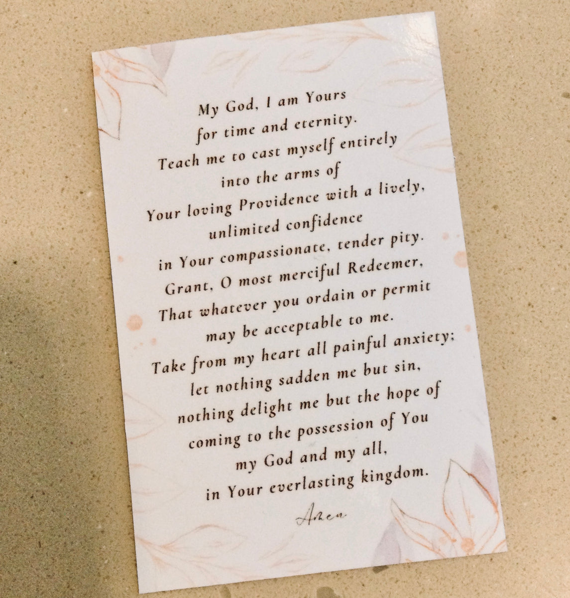 Catherine McAuley - Pray card – Mercy International Centre Gift Shop